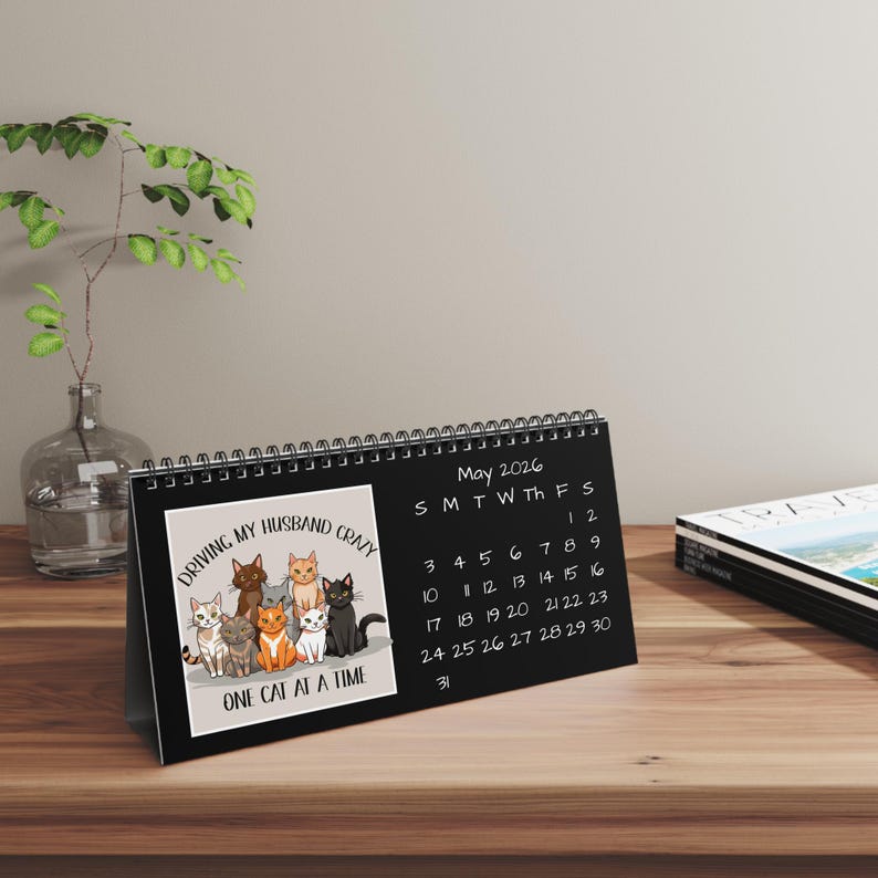 Grumpy Cats With Cattitude 2026 Desk Calendar - Etsy