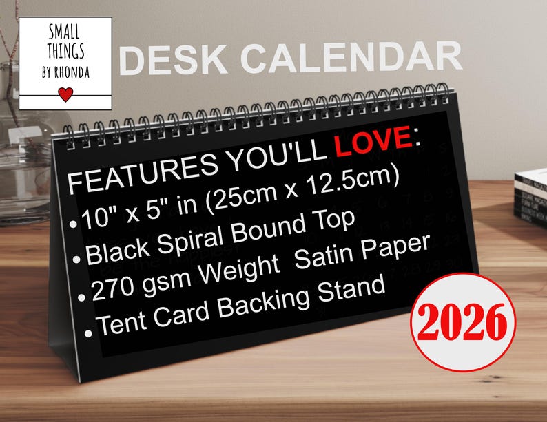 Inappropriate Word Definitions 2026 Desktop Calendar | Funny Swear ...