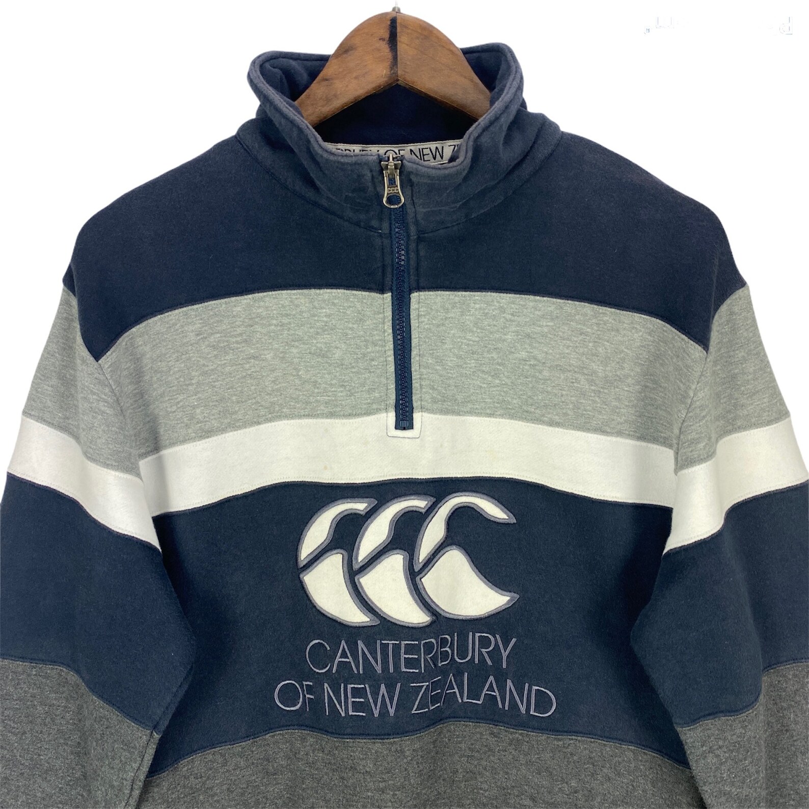 Vintage Canterburry of New Zealand Halfzip Pullover Sweatshirt - Etsy
