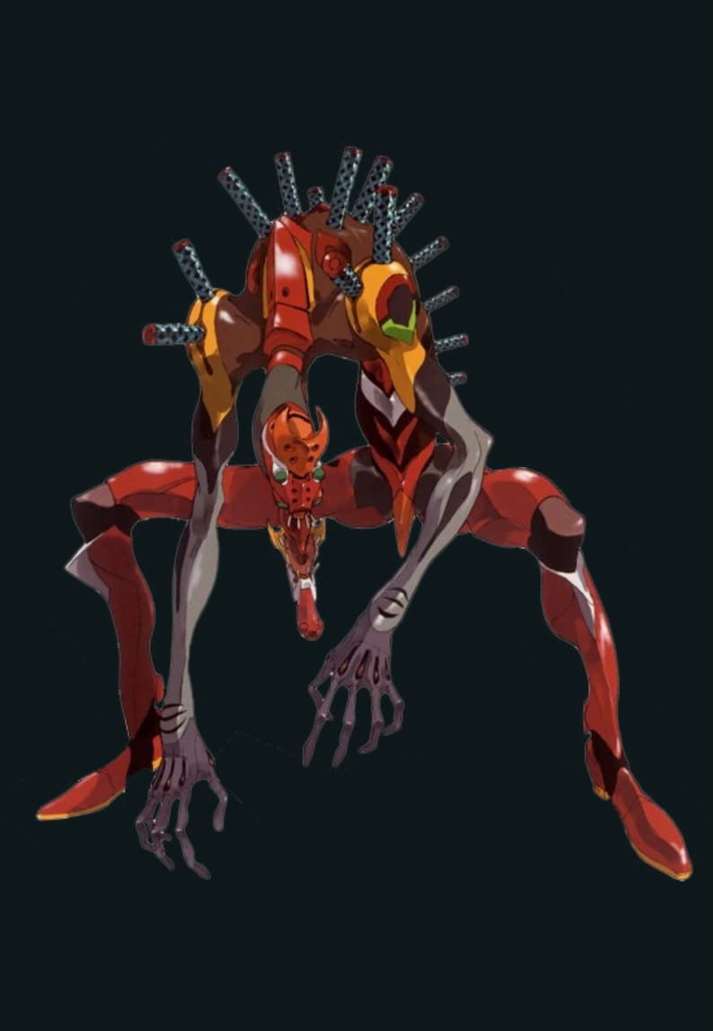 Vintage Beast Mode Evangelion Unit 02 Sweatshirt Crewneck - Etsy