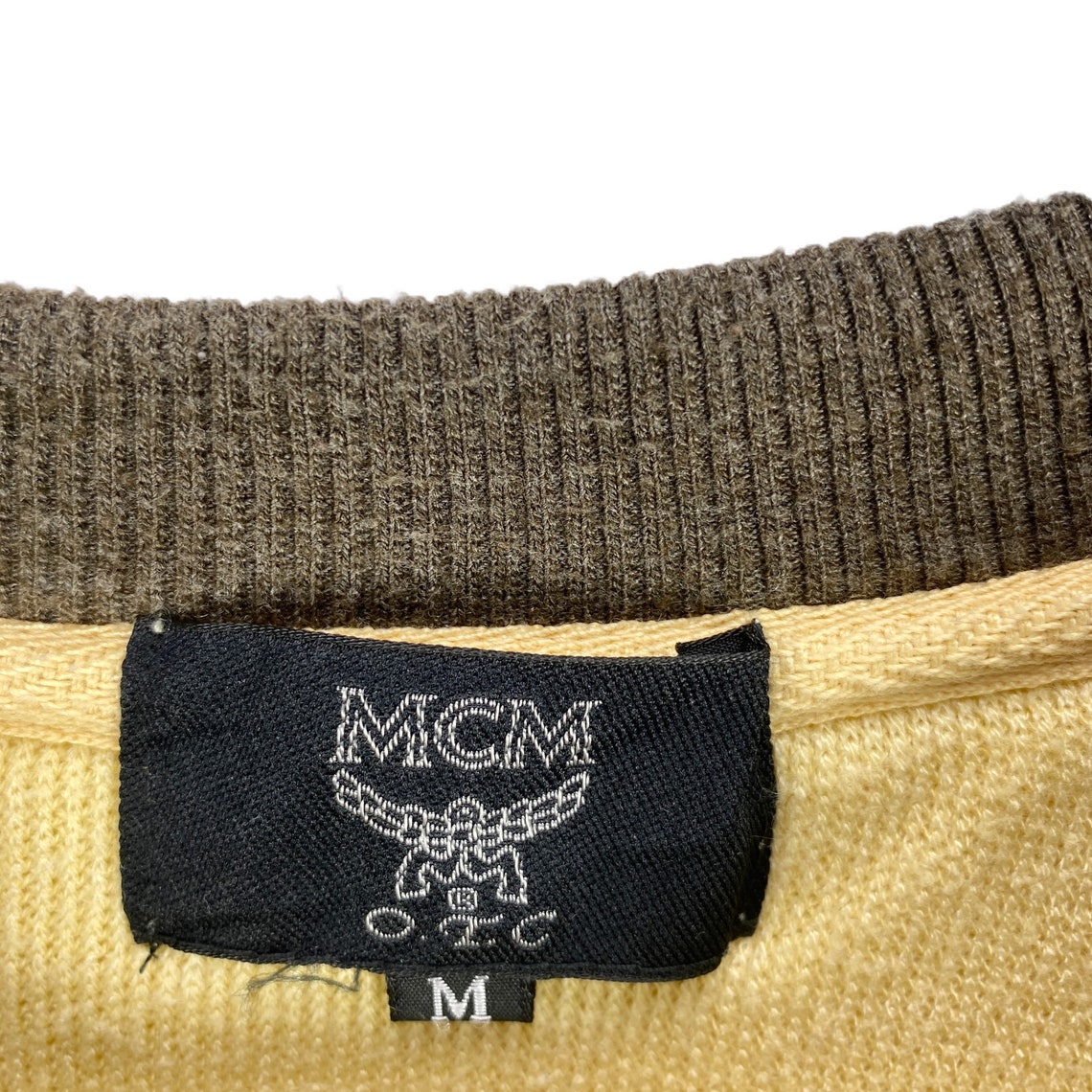 Vintage MCM OTC Sweatshirt Crewneck Embroidery Big Logo Made in Japan ...