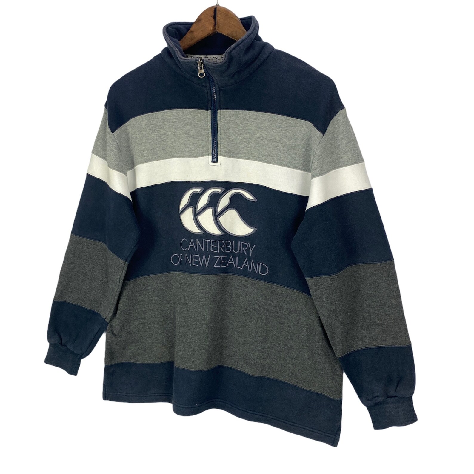 Vintage Canterburry of New Zealand Halfzip Pullover Sweatshirt - Etsy