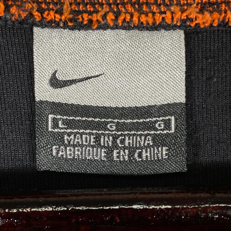 Vintage Nike Swoosh Fleece Sweatshirt Crewneck Small Logo Embroidery ...