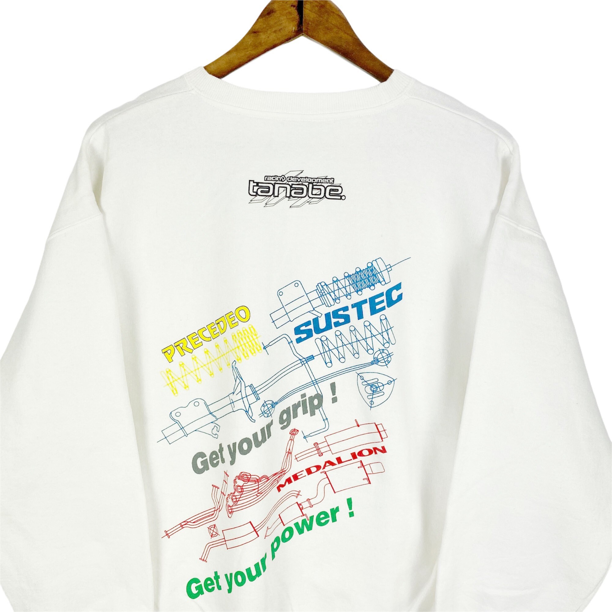 Vintage Tanabe Racing Development Sweatshirt Crewneck Good Condition ...