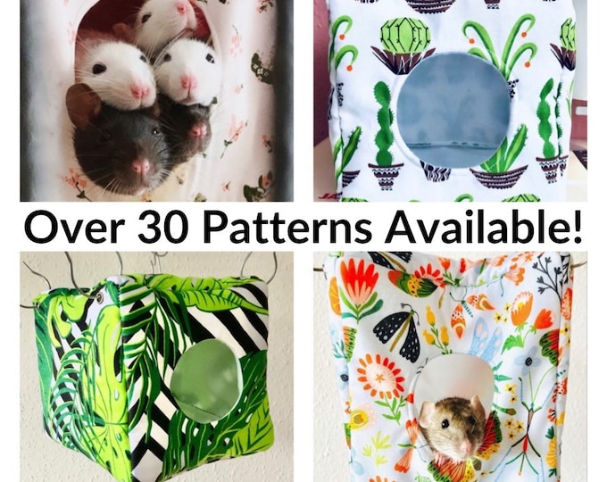 Rat Cube, Rat Cage Accessories, Rat Toys, Rat Pod, Rat Hammocks UK, Rat ...