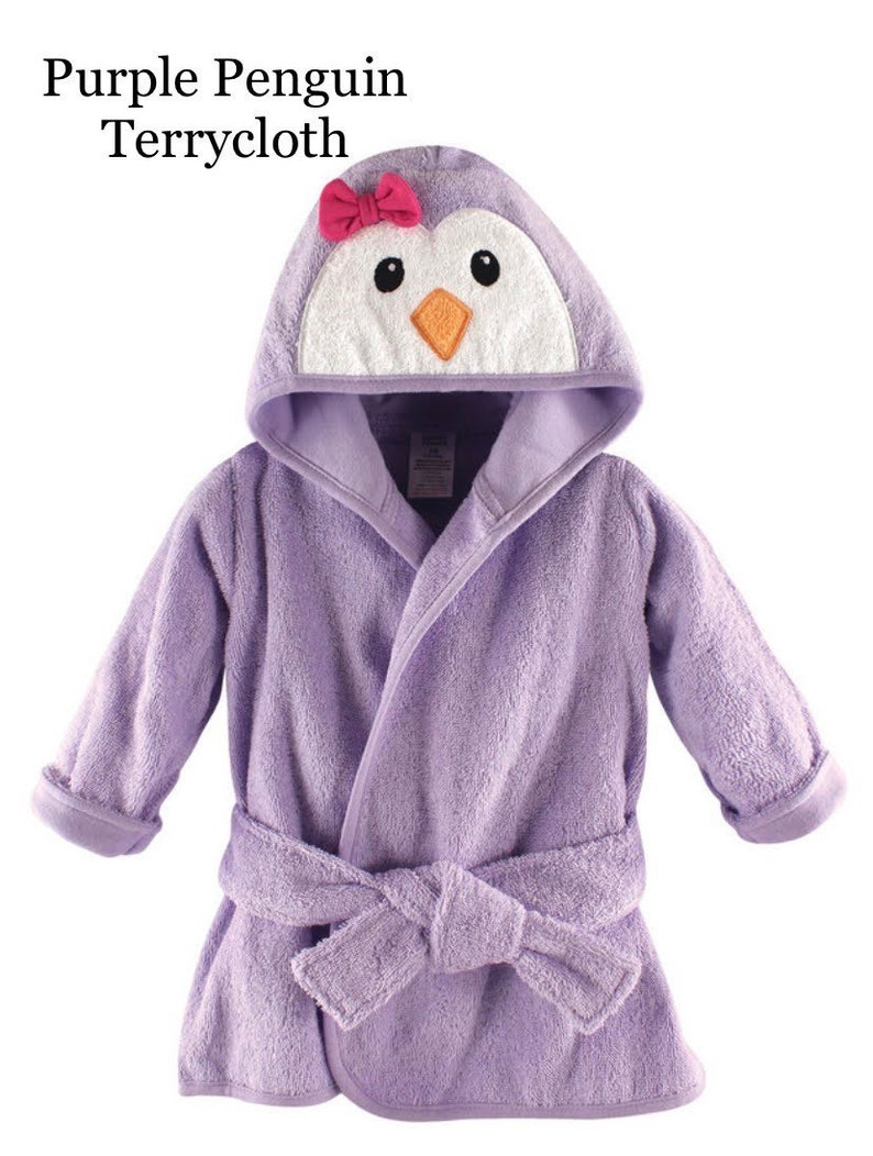 Baby Robe Personalized Name Embroidery Infant Child Bath | Etsy