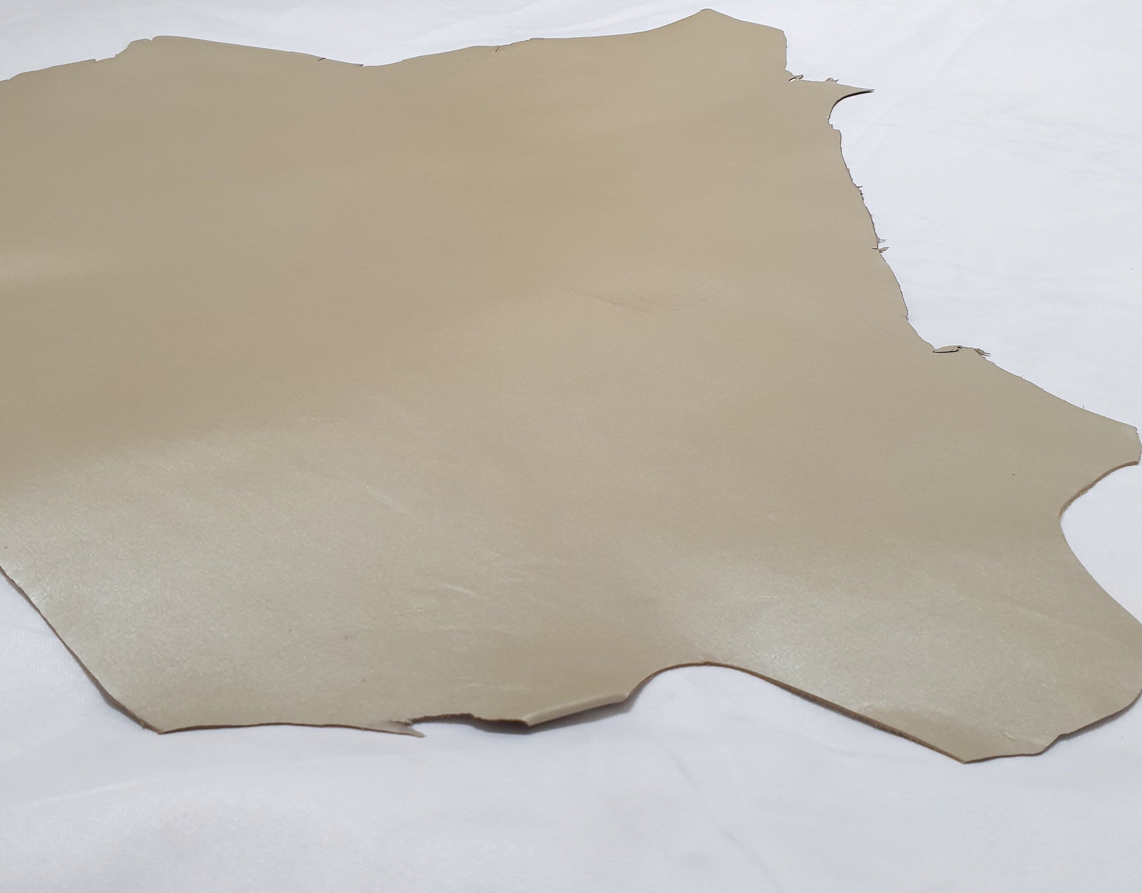 Pearlescent Pale Gold Chrome Tan Kangaroo Leather Hide. Whole - Etsy Canada