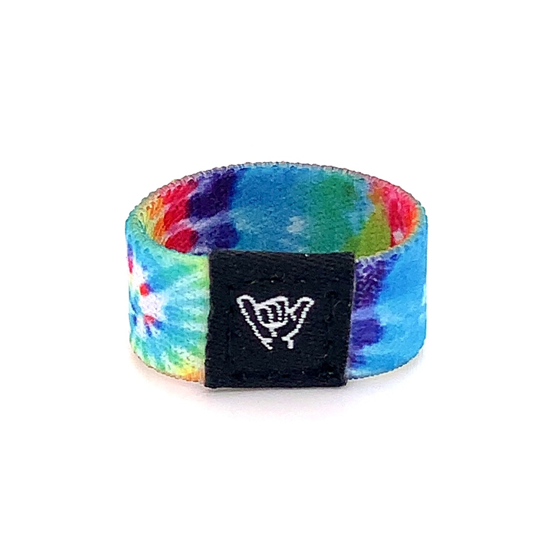 Psychedelic Tie Dye Hang Loose Ring - Etsy