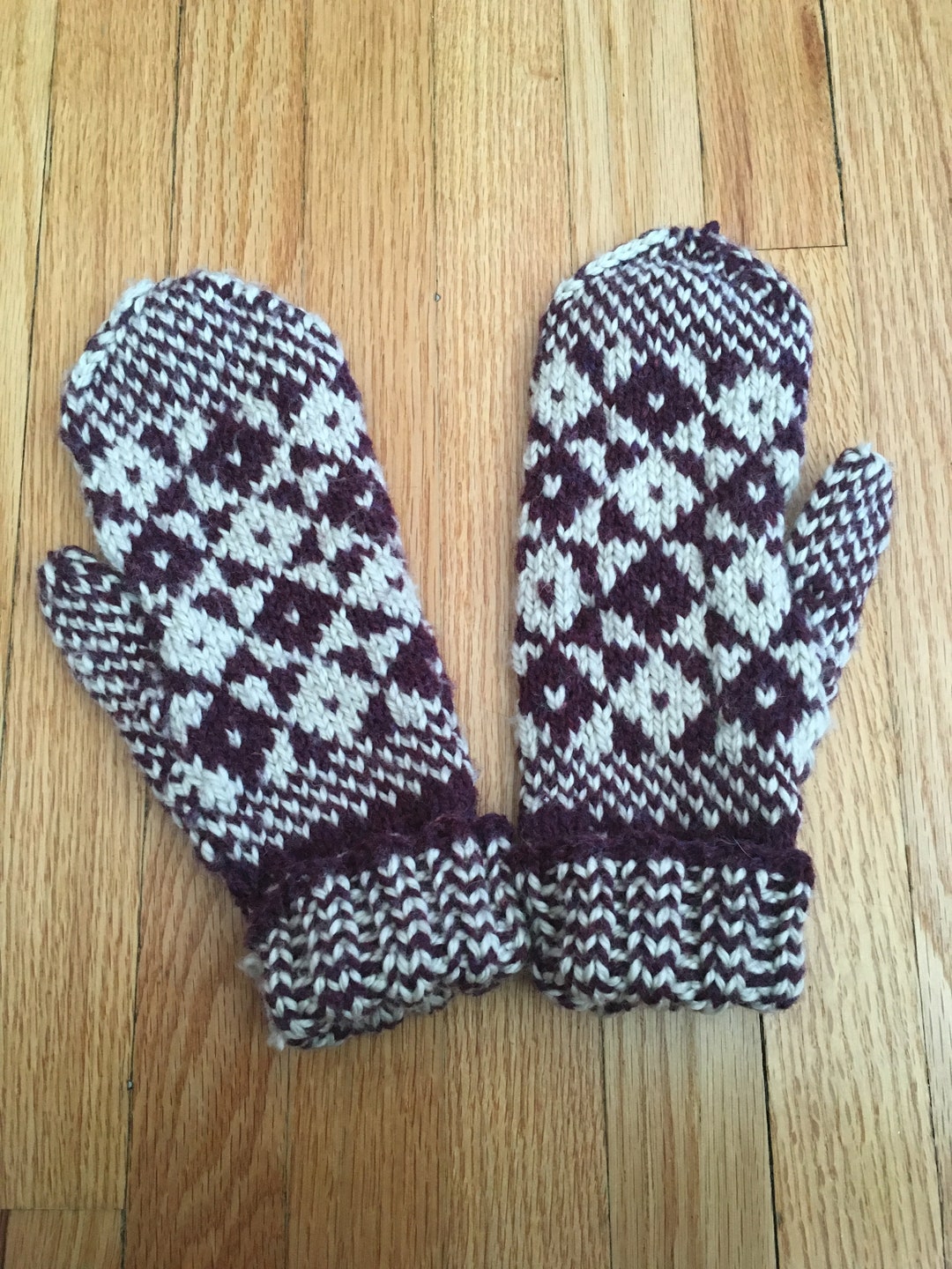 Ellen's Newfoundland Mittens Pattern - Etsy Canada