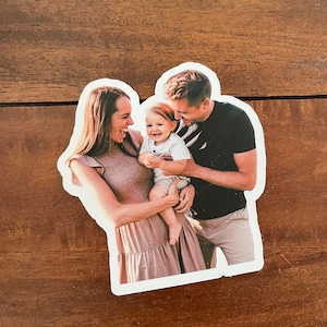 Custom Photo Sticker, Vinyl Waterproof Sticker, Personalized Sticker ...