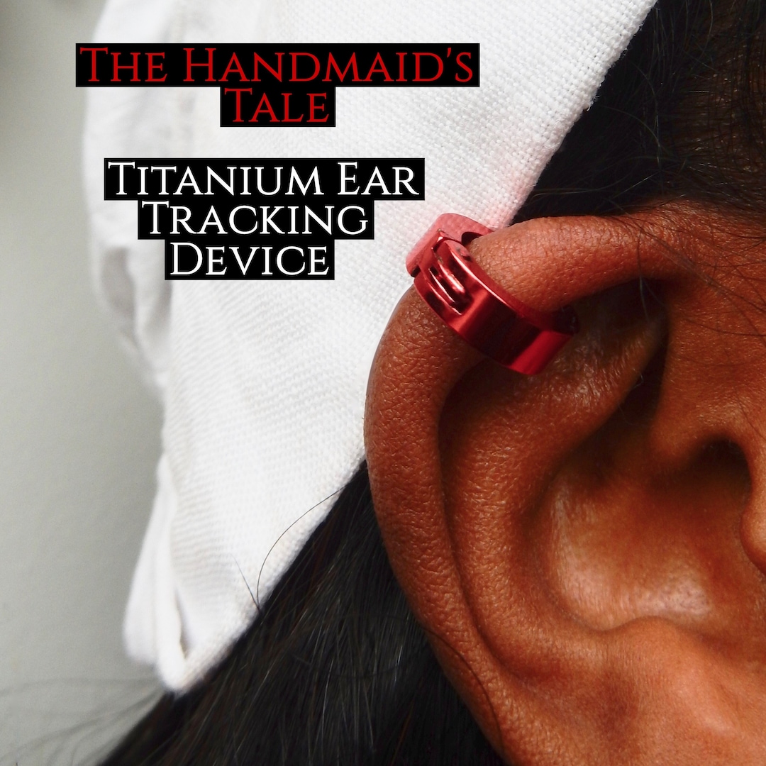 Offred Red Ear Cuff The Handmaid's Tale Red Ear Tag Ear - Etsy France