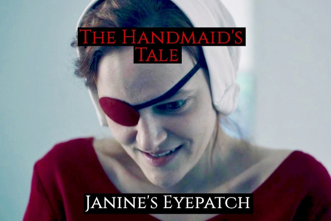 Handmaid Red Eyepatch, Janine Eye Patch, Offwarren Eyeptch, Ofdaniel ...