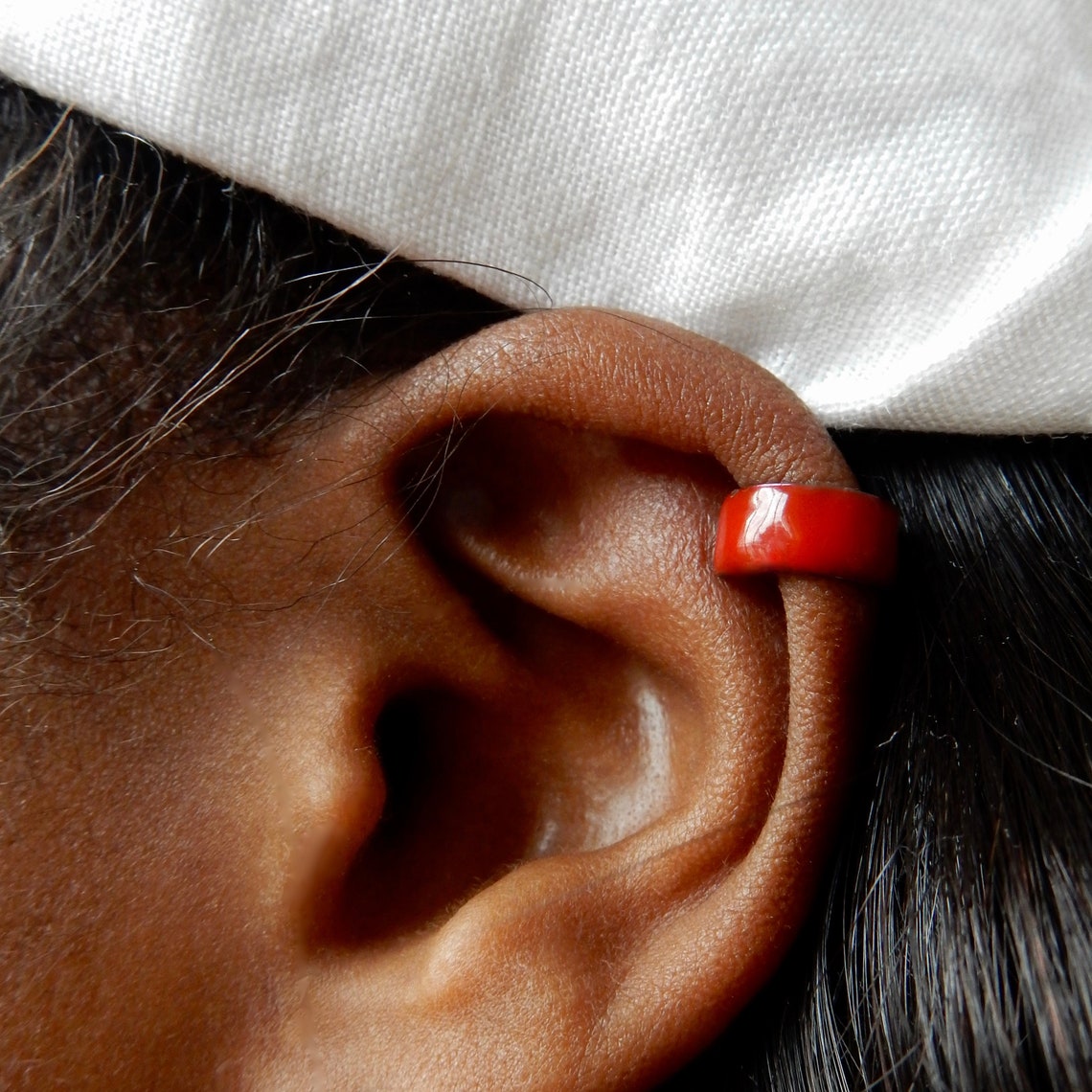 Red Ear Tags Handmaid Costume Accessories the Handmaid's | Etsy