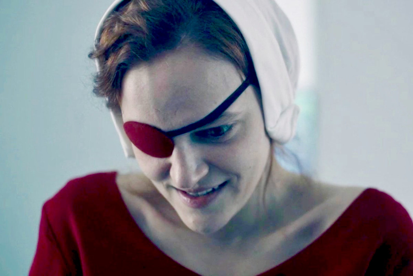 Handmaid Red Eyepatch Janine Eye Patch Offwarren Eyeptch - Etsy