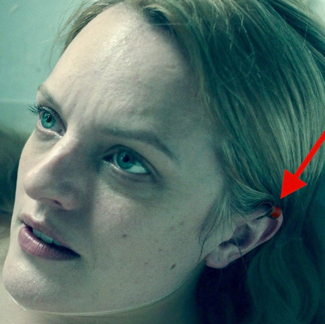 Red Ear Tags Handmaid Costume Accessories the Handmaid's | Etsy