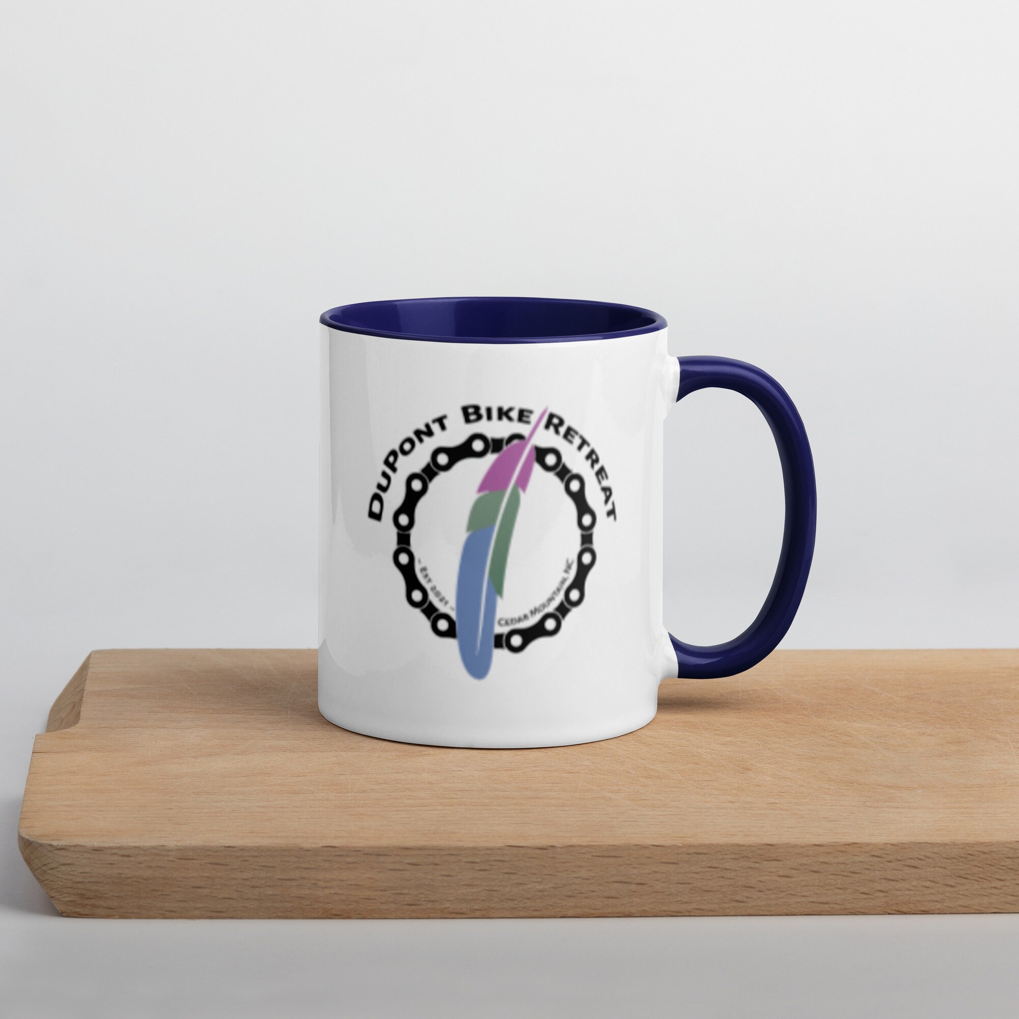 DBR Logo Mug With Color Inside - Etsy