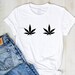 Women's Weed Shirt Cannabis leaves Shirt Weed Boobs | Etsy