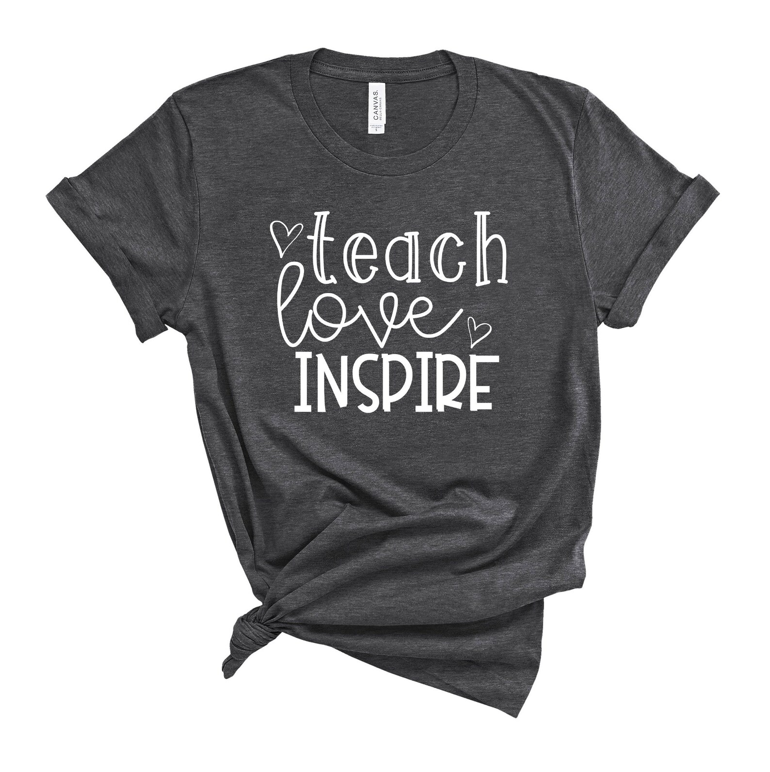 Teach Love Inspire Shirt Teacher Shirt Gift for Teacher - Etsy