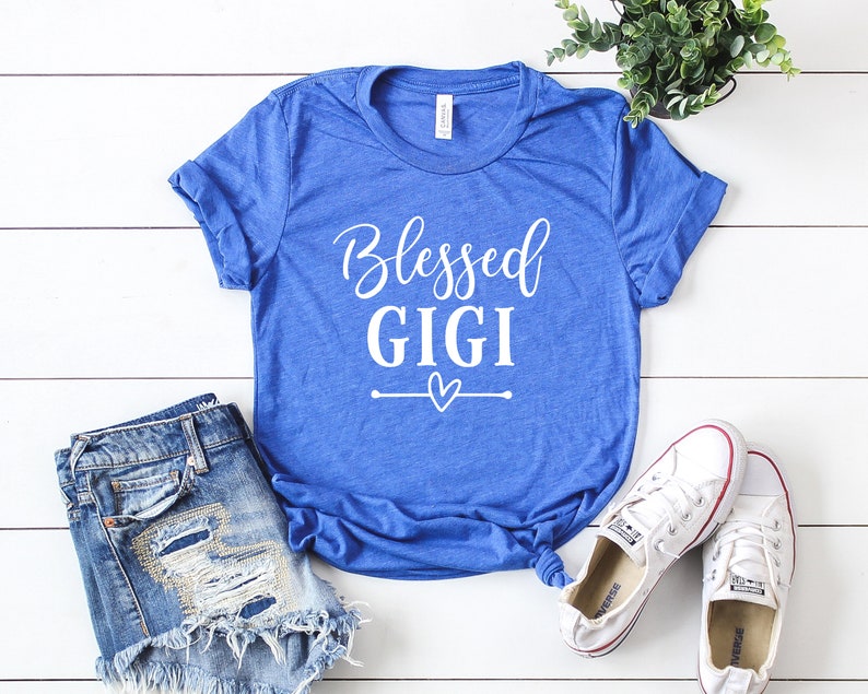 Blessed Gigi Shirt Gigi Shirt Gift for Gigi Gift for | Etsy