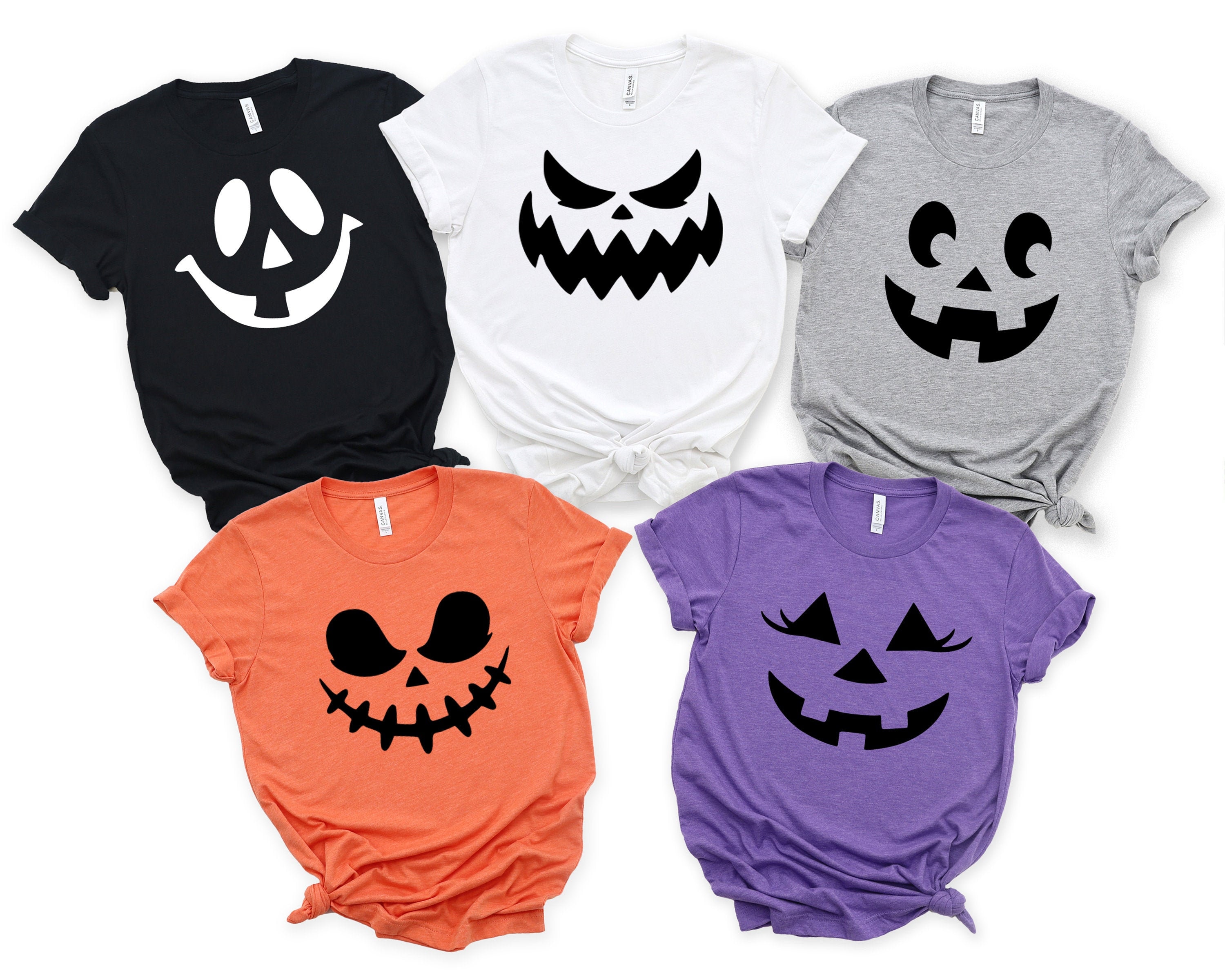 Jack-o-lantern Shirts Family Halloween Shirts Pumpkin | Etsy