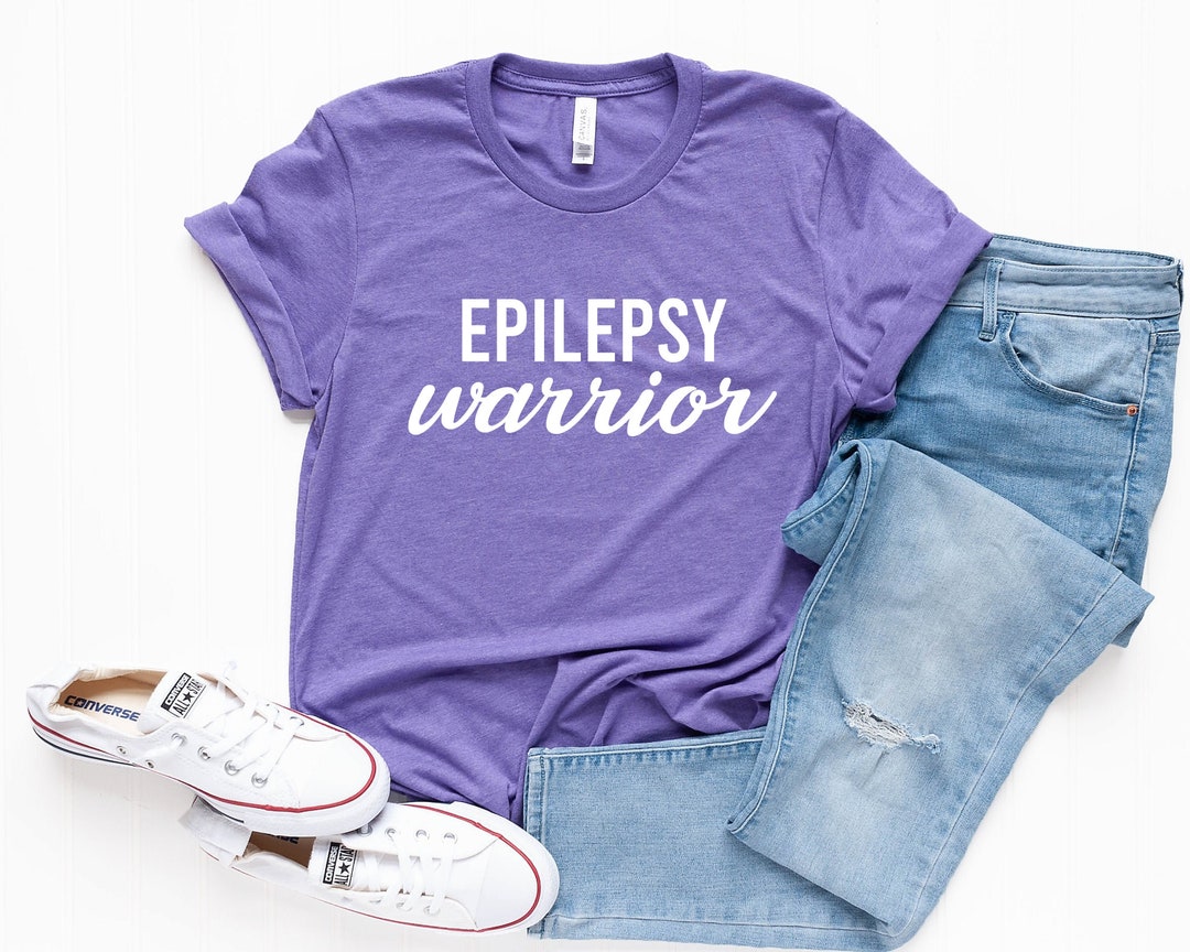 Epilepsy Warrior Shirt - Epilepsy Walk Shirt - Epilepsy Awareness Shirt ...