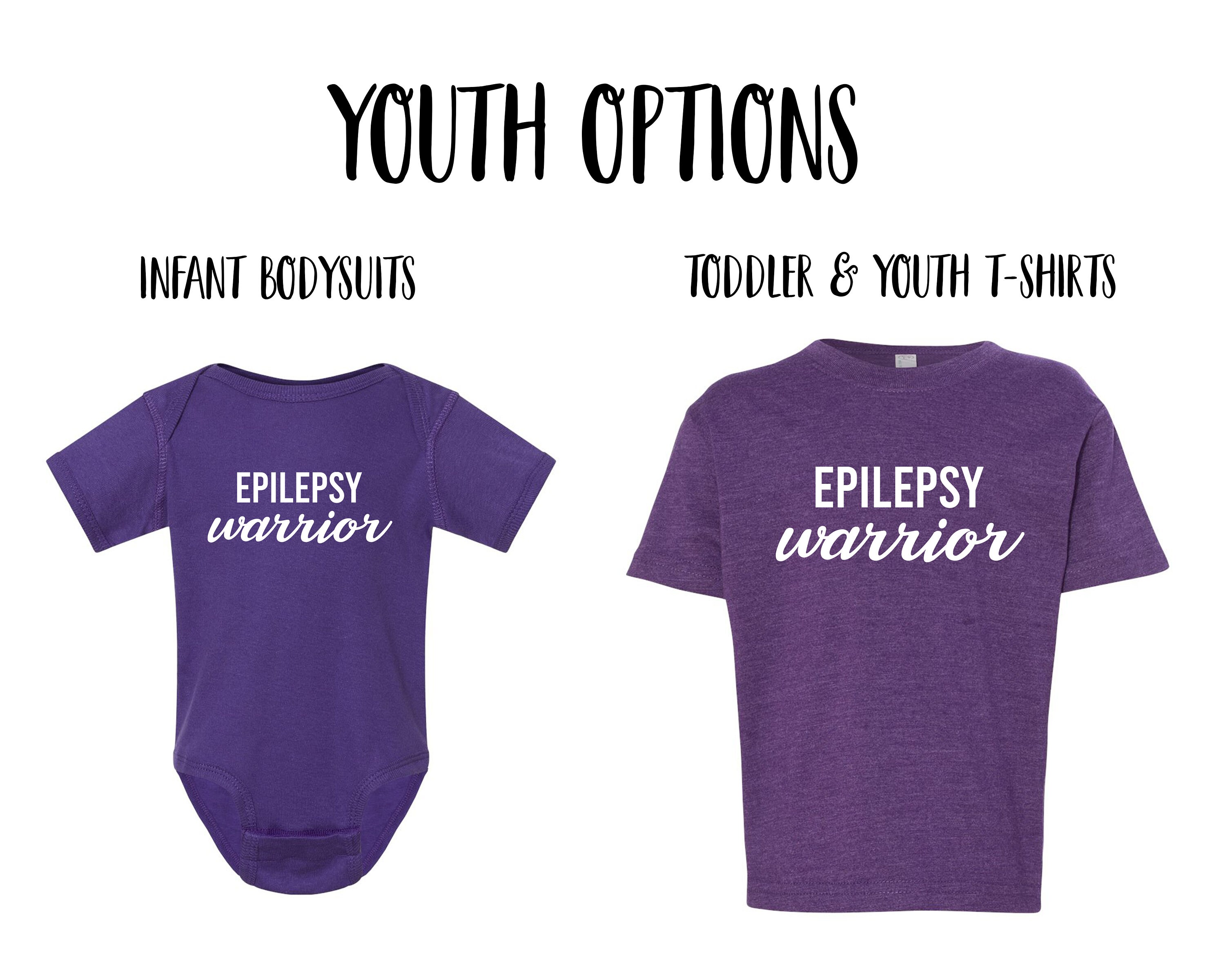 Epilepsy Warrior Shirt Epilepsy Walk Shirt Epilepsy | Etsy