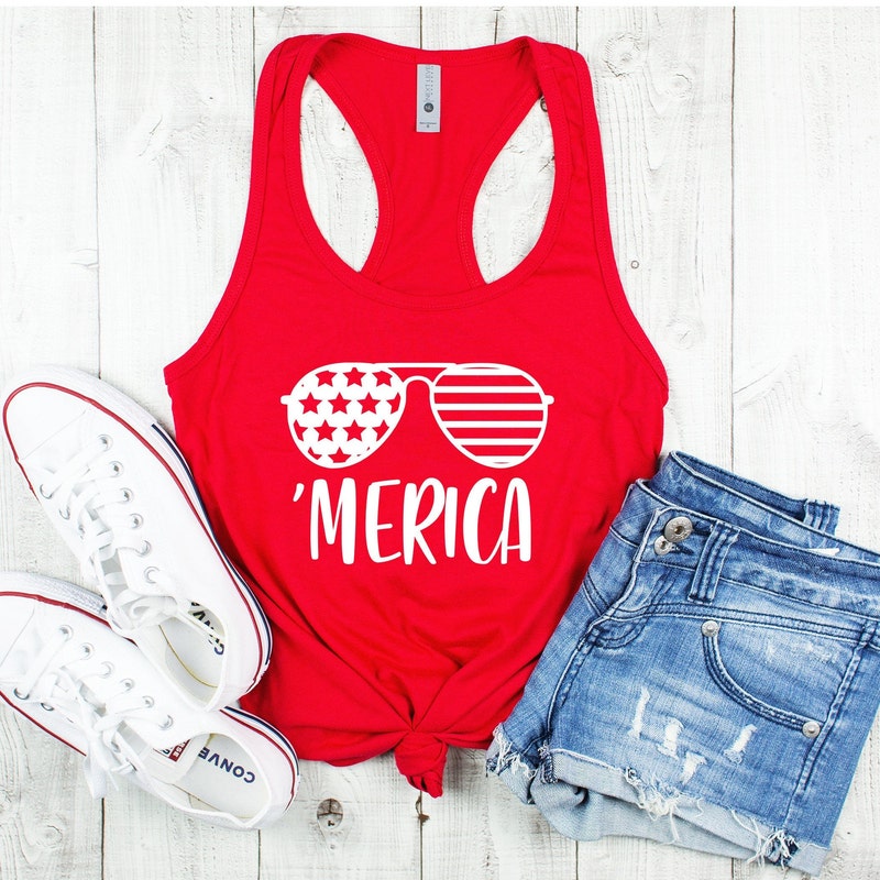 Patriotic Tank - Etsy