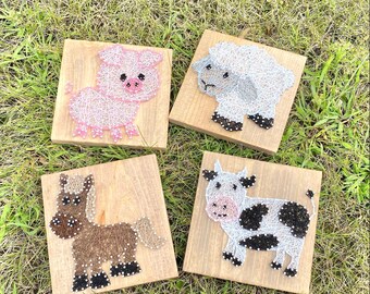 Animal String Art | Etsy