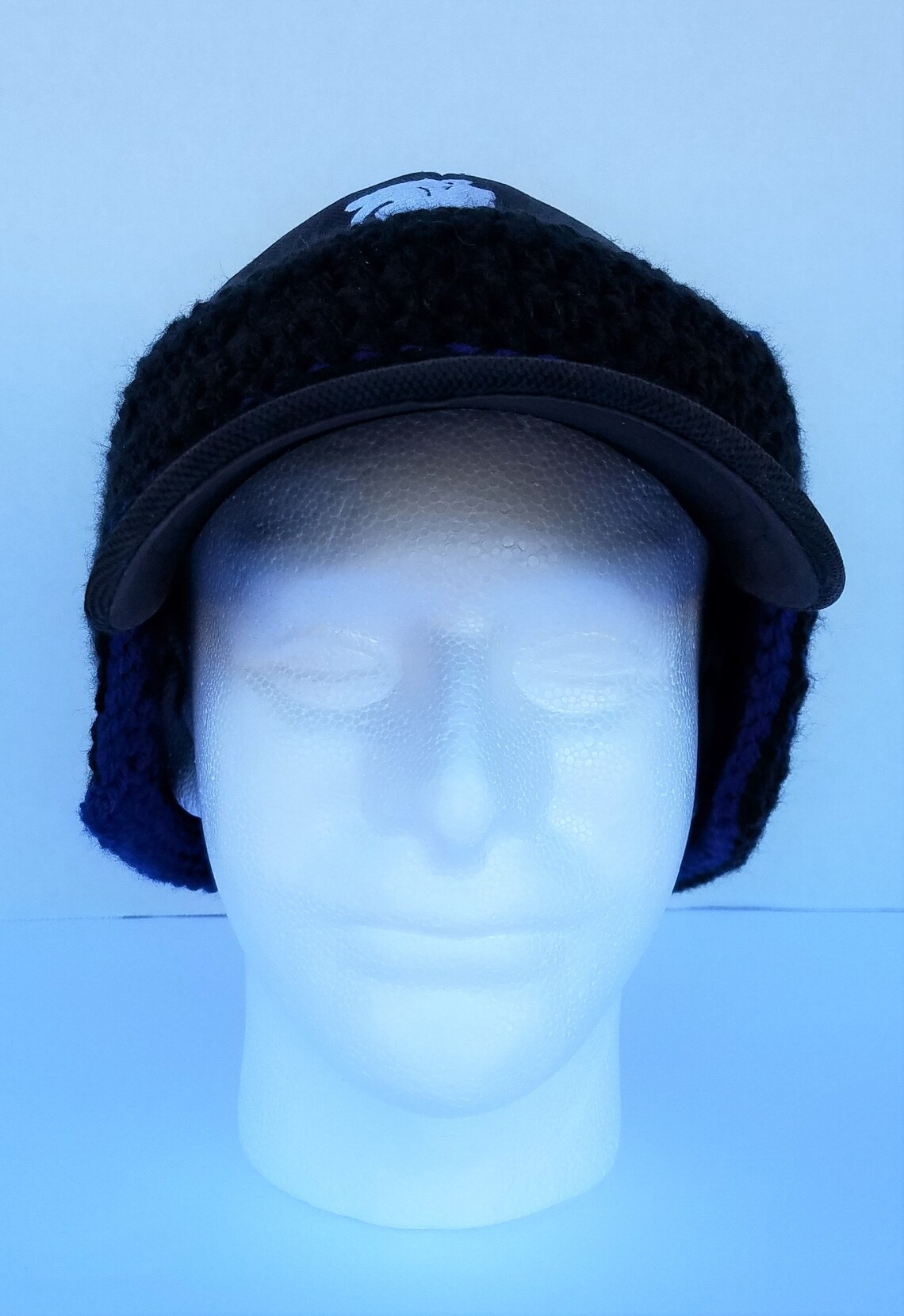 Double Layer Baseball Cap Ear Warmer / Crochet / Men's Ear Warmer - Etsy