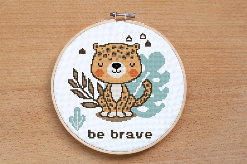 African Animals Cross Stitch Pattern Set: Baby Nursery Decor (PDF) - Etsy