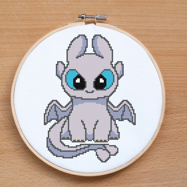 Toothless and Stitch Cross Stitch - Etsy