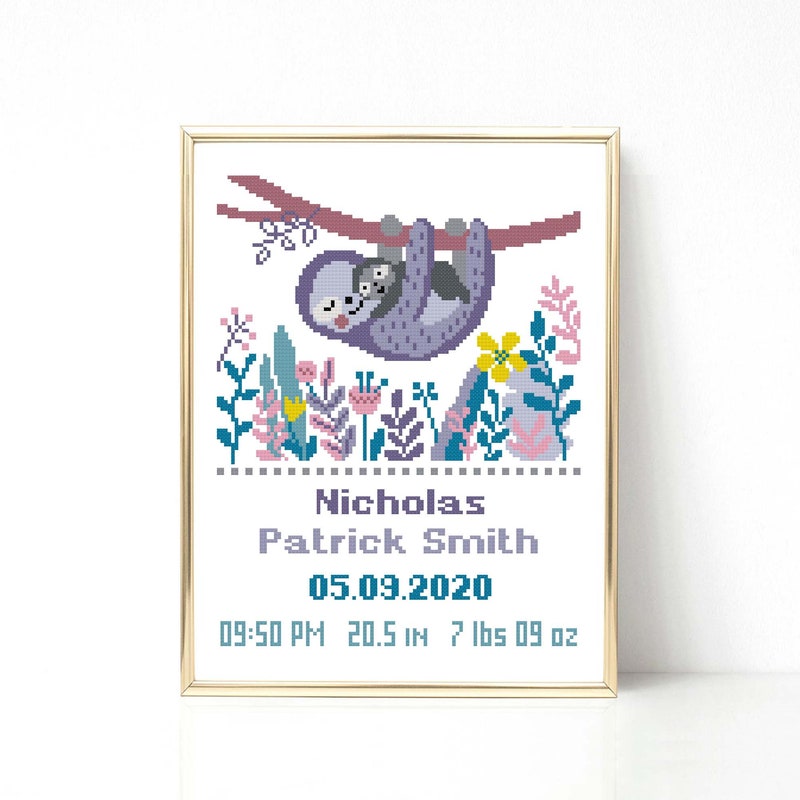 Nursery Cross Stitch - Etsy