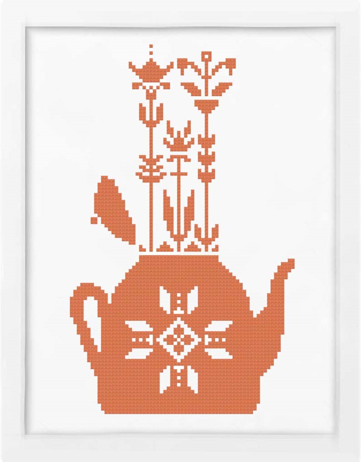 Kitchen Cross Stitch Pattern Kitchen Wall Decor Embroidery | Etsy