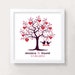 Tree of Life Wedding Cross Stitch Pattern Mr and Mrs | Etsy