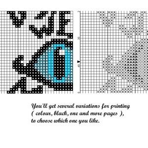 Cheshire Cat Cross Stitch Pattern, Alice in Wonderland Quote (PDF ...