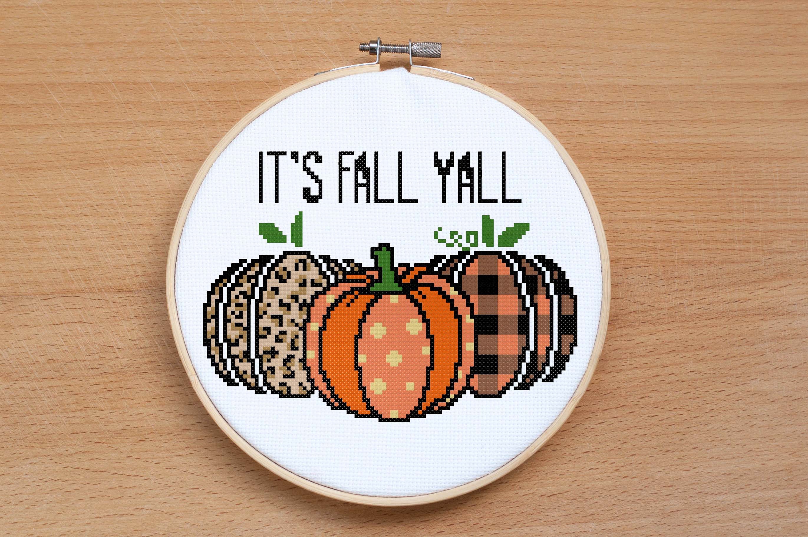 Pumpkins Cross Stitch Pattern Thanksgiving Day Cross Stitch - Etsy