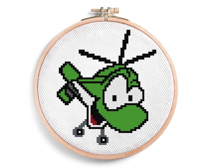 Cartoon Airplane Cross Stitch Pattern: Baby Nursery Decor (PDF Download ...