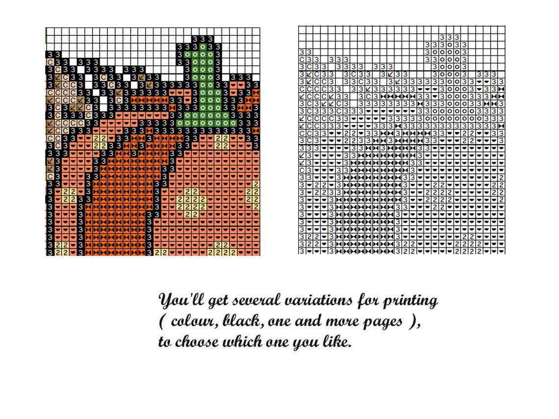 Pumpkins Cross Stitch Pattern Thanksgiving Day Cross Stitch - Etsy