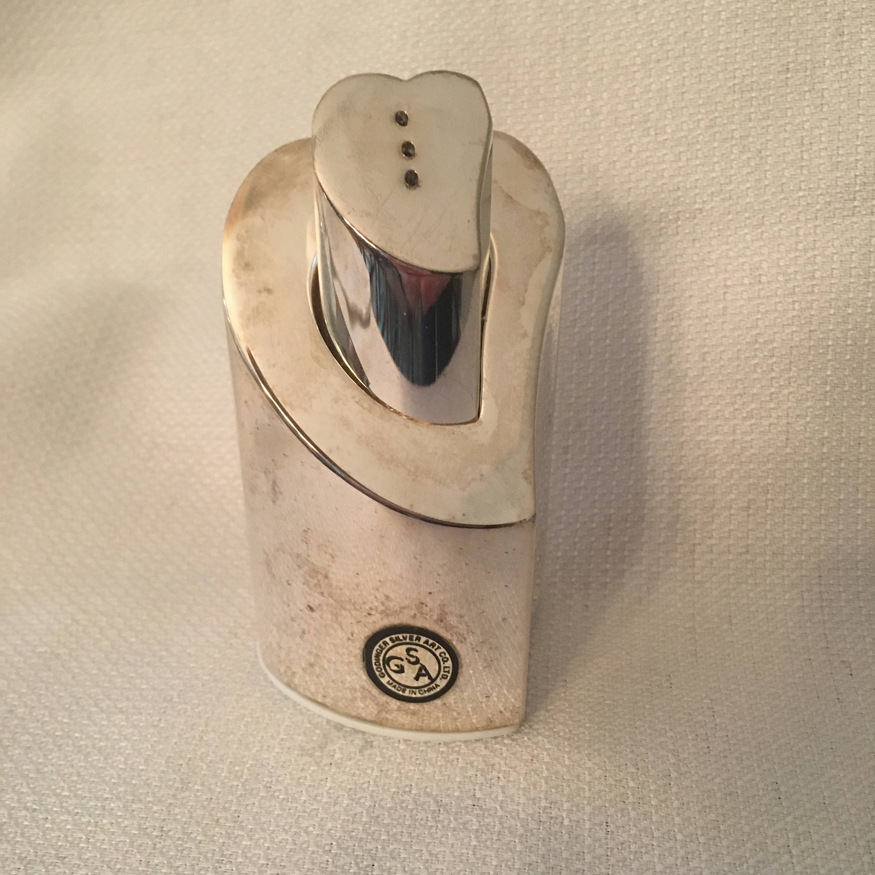 Godinger Silver Art Heart Salt and Pepper Shaker Set - Etsy