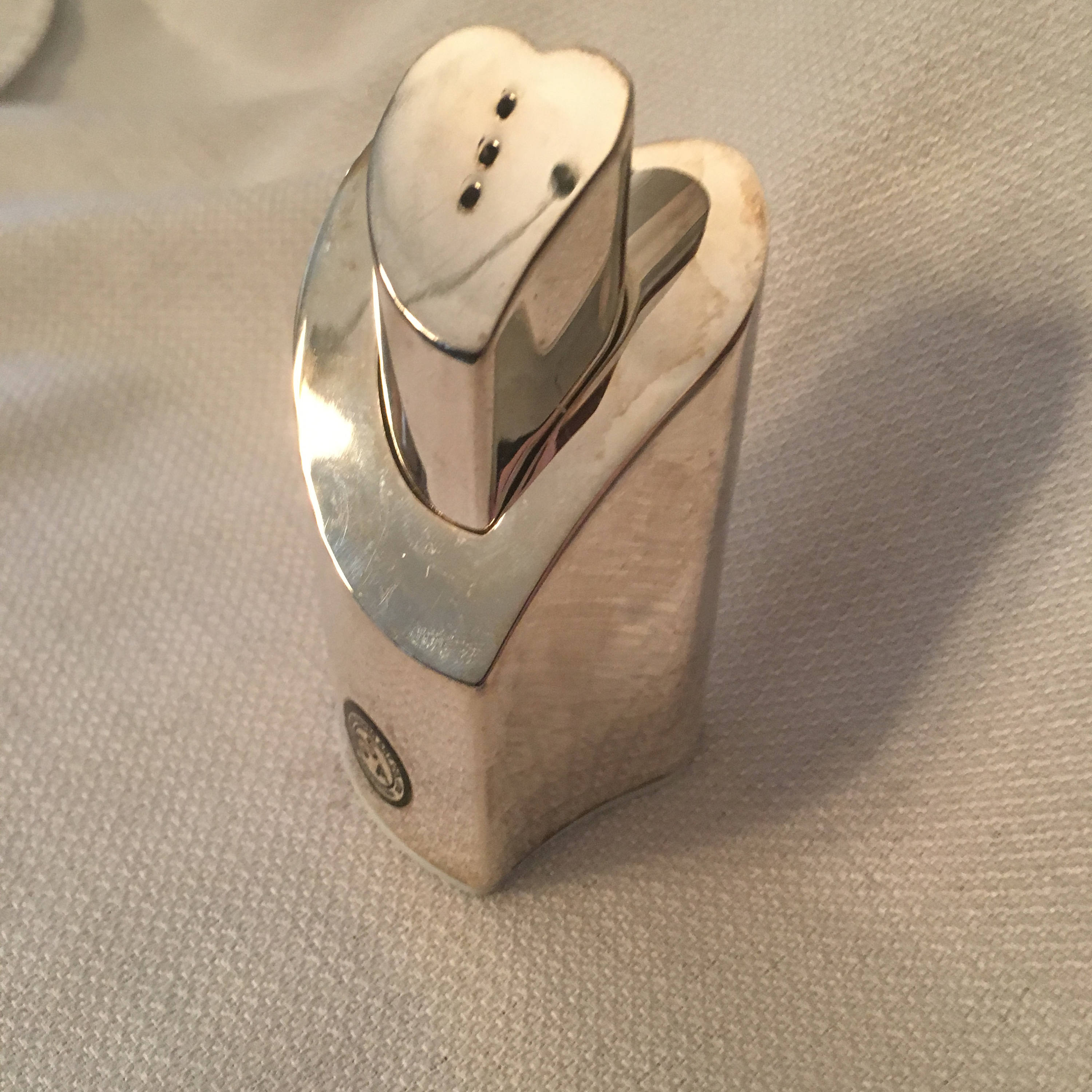 Godinger Silver Art Heart Salt and Pepper Shaker Set - Etsy