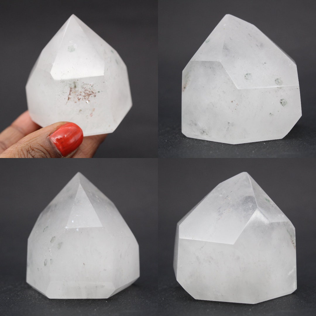Quartz Crystal Prism With Chlorite Inclusion 220gr 56mm From Madagascar ...