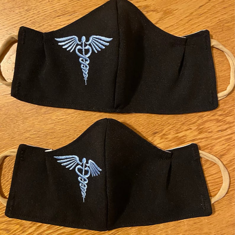 Caduceus Embroidery Design - 3 SIZES - Etsy