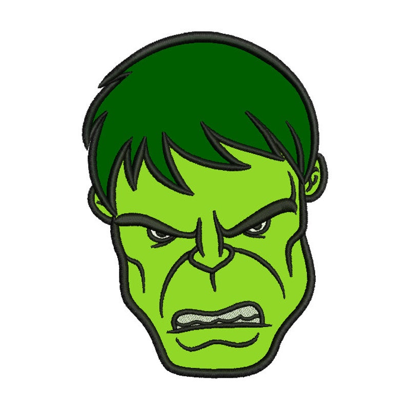 Hulk Embroidery Design - Etsy