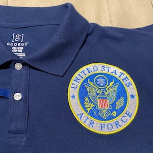 U.S. Air Force Embroidery Design #2 - 3 SIZES - Etsy