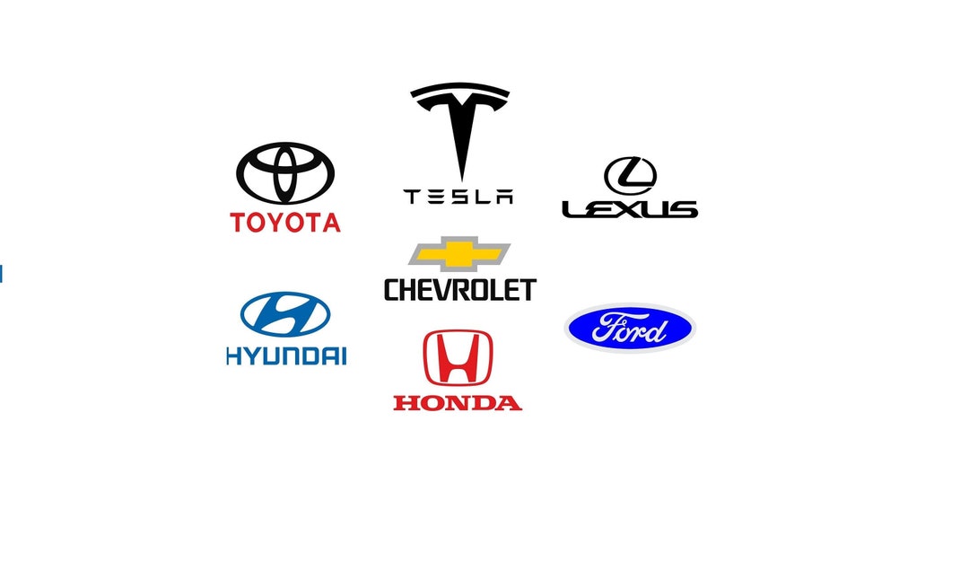 Car Brands Vector File - Etsy