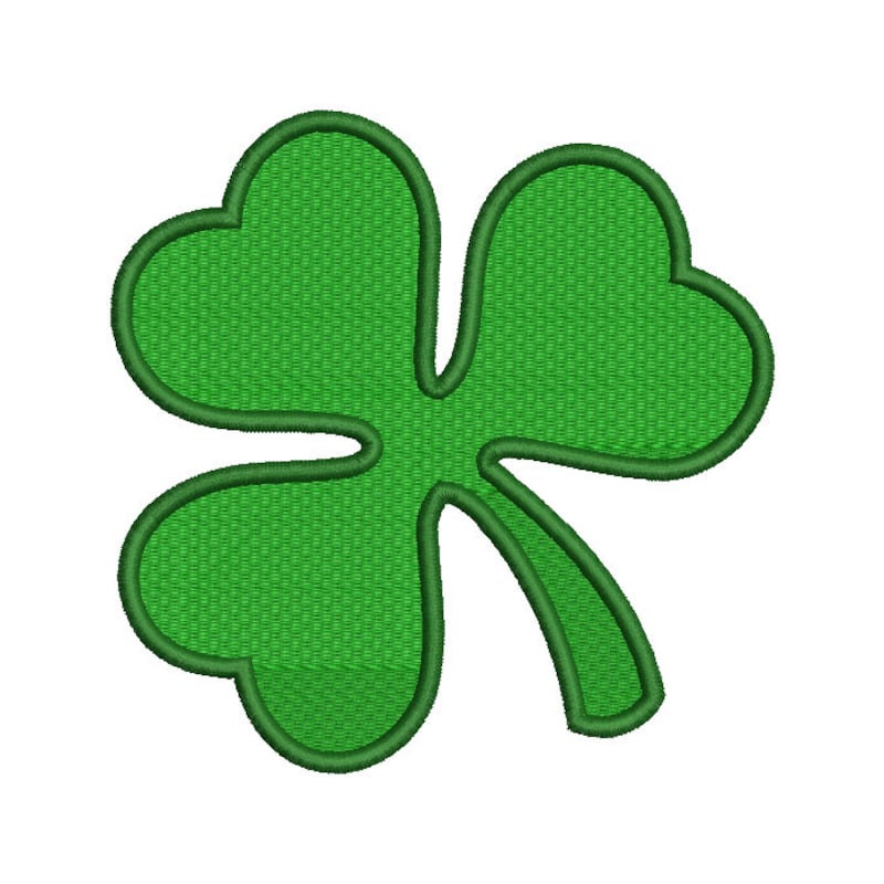 Shamrock Embroidery Design - Etsy