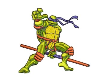 Ninja Turtles Embroidery Design - Etsy