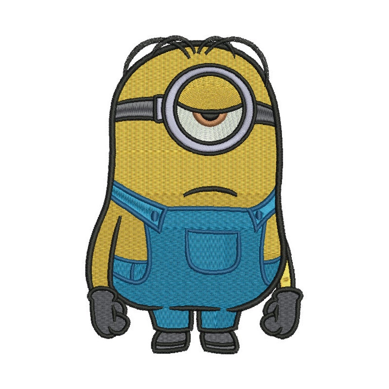 Minion Embroidery Design - Etsy