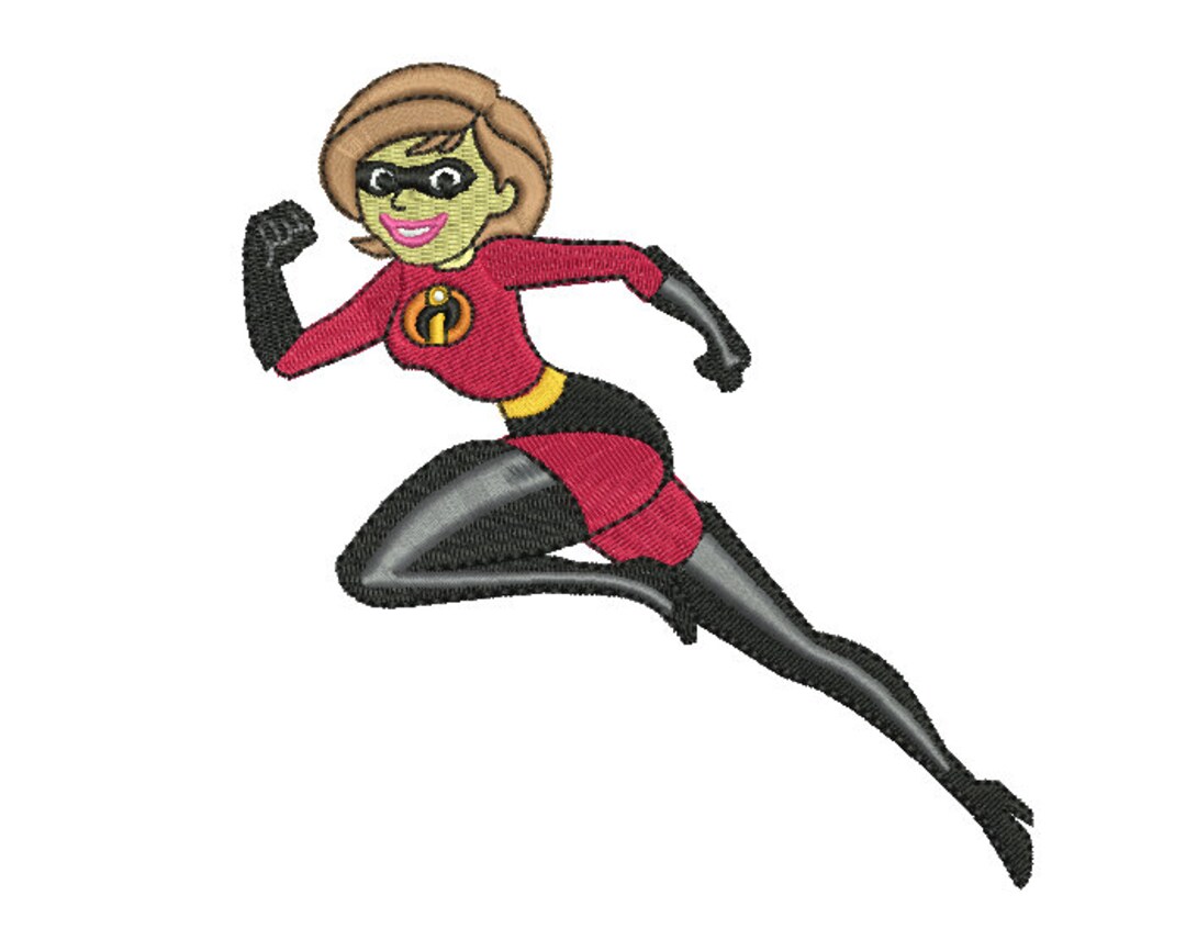 Elastigirl Embroidery Design #2 - 3 SIZES - Etsy