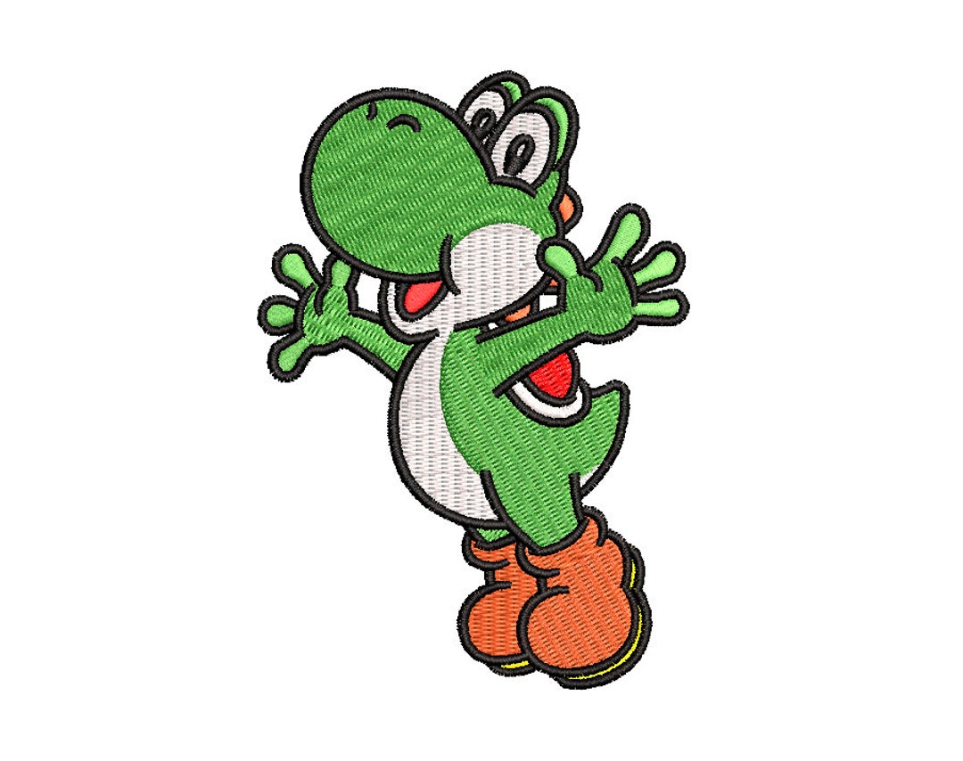 Yoshi Embroidery Design - 4 SIZES - Etsy